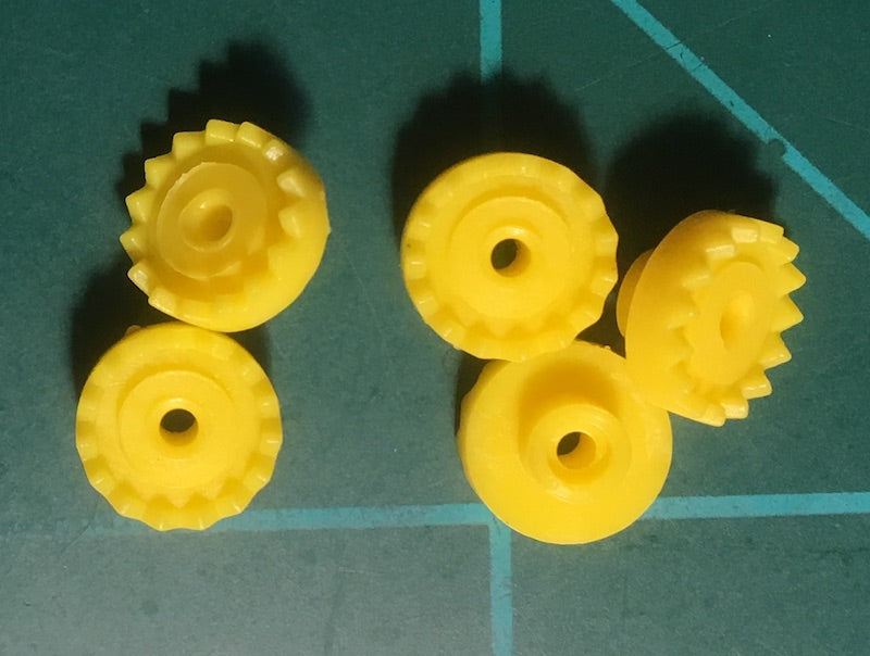 T-Dash 'standard' Crown Gears - 15 tooth* - 5 for $1.50 - Select color ...